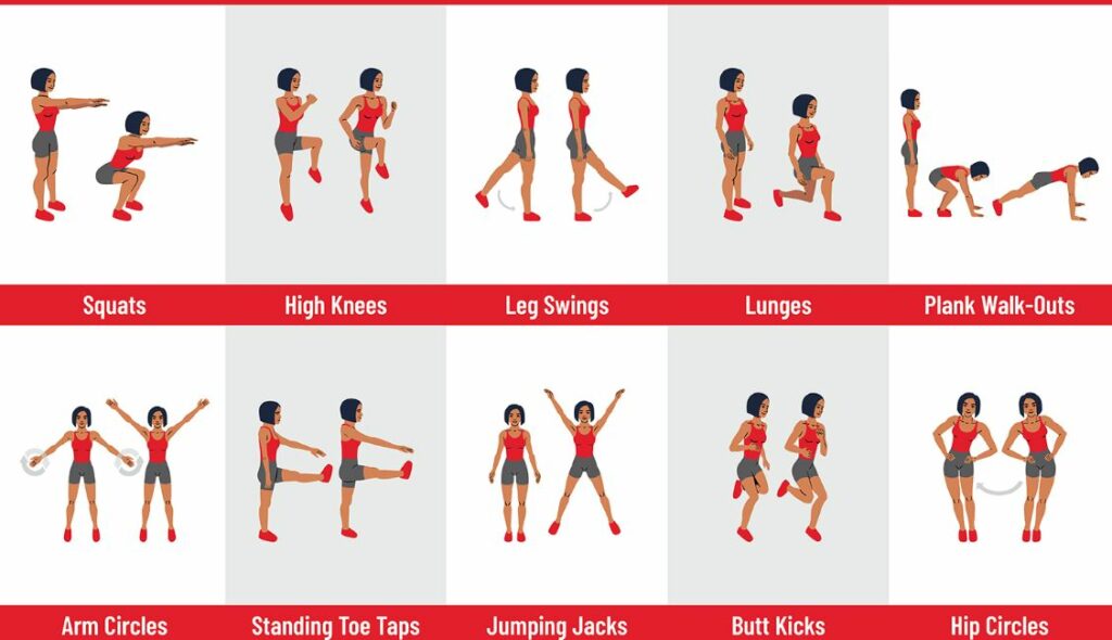 10 Macam Pemanasan Statis dan Dinamis serta Cara Melakukannya dengan Benar