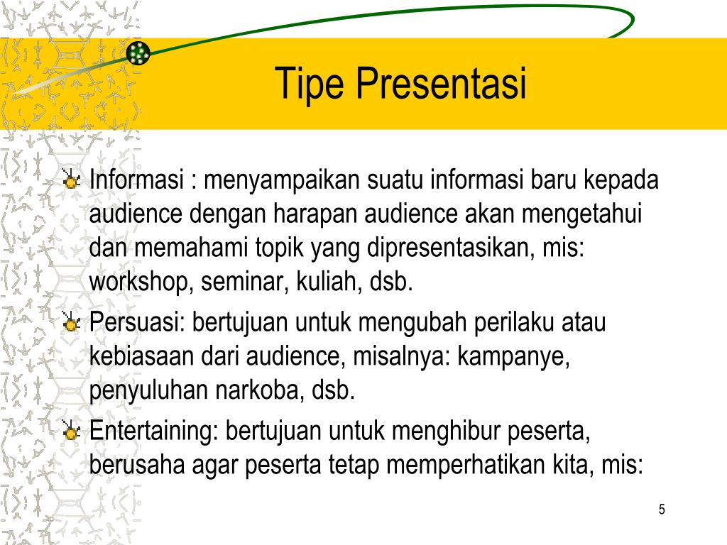 10 Jenis Presentasi yang Efektif untuk Berbagai Acara Formal